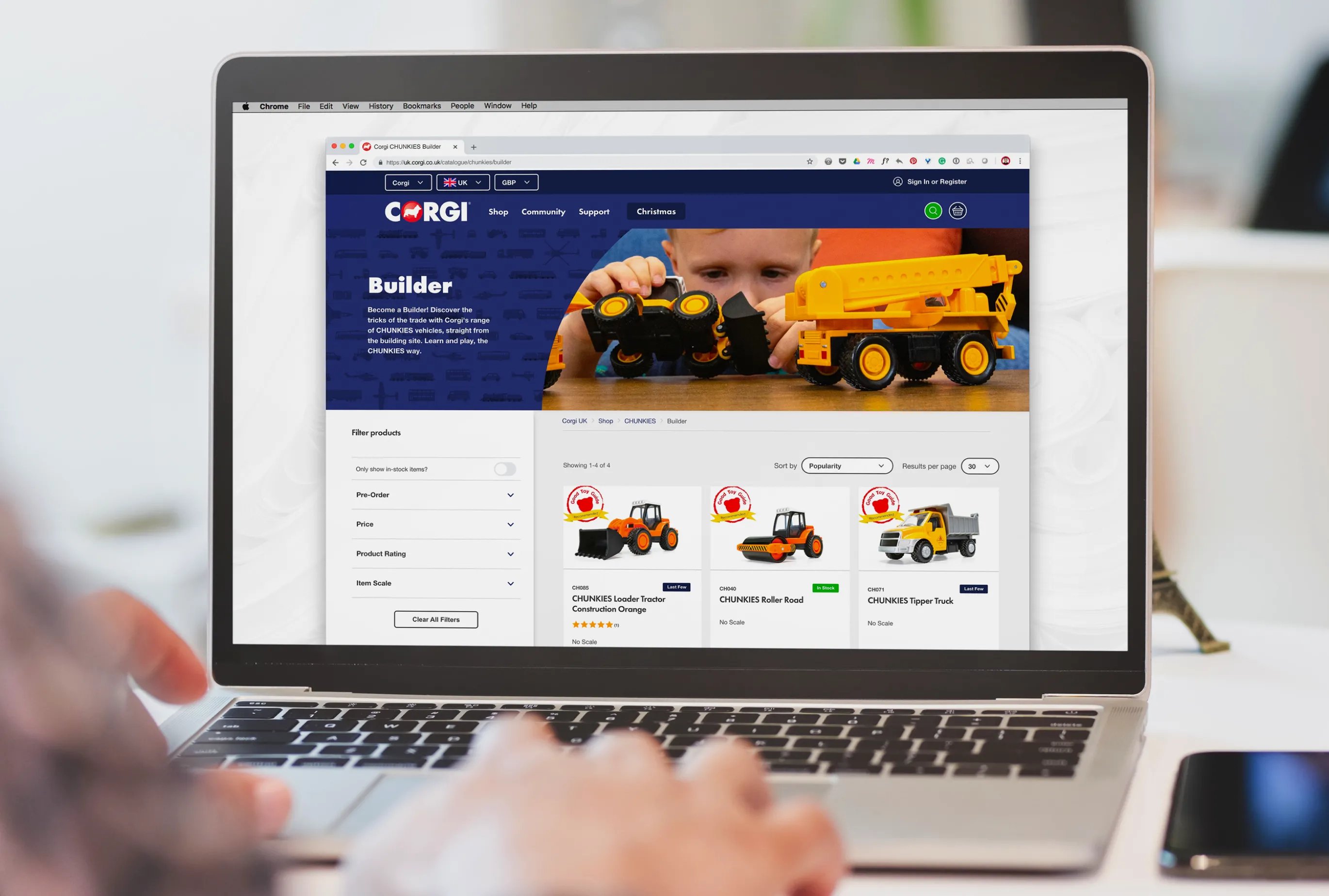 Hornby Case Study | Rawnet